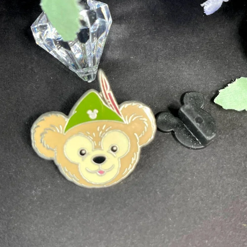 Disney | Jewelry | Disney Duffy Trading Pin Peter Pan Teddy Bear Hidden ...